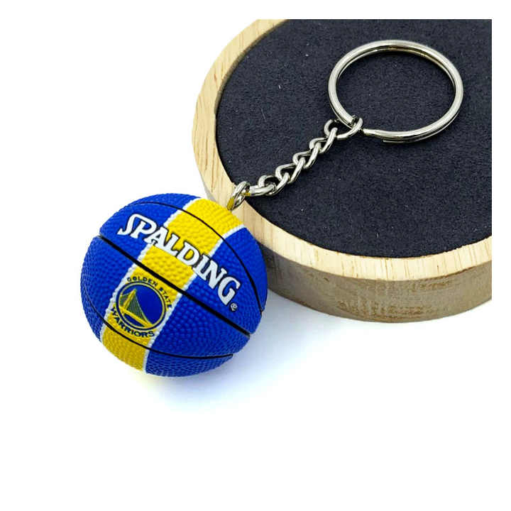 Plush Keychain - Mini Basketball Club Rubber & PU Leather