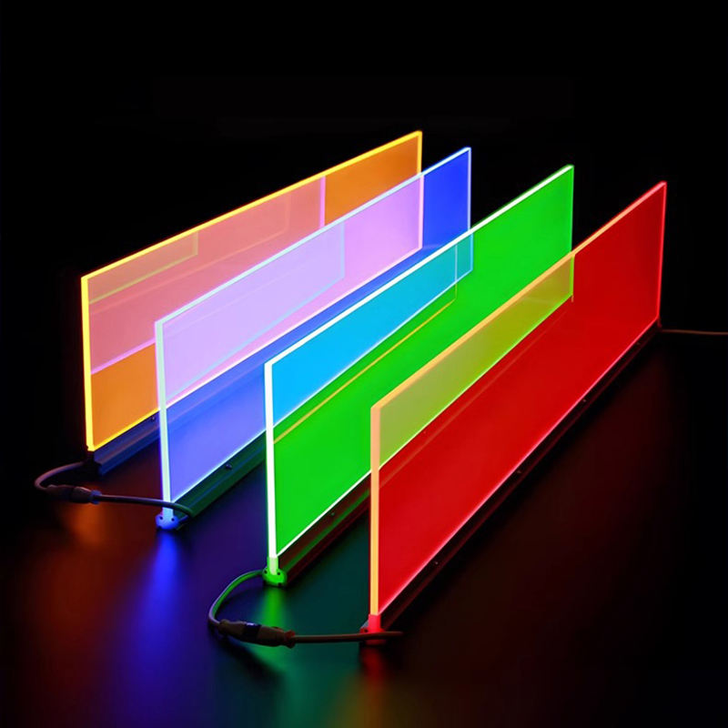 Transparent Guide Plate Light Fireproof Led Acrylic Clear Panel for ...