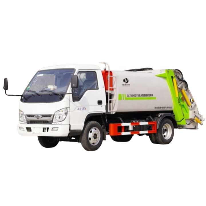 Foton Mini Mobile Waste Transfer Station Compactor 4x2 Compressed ...