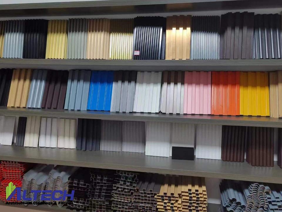 Modern Aluminum Wave Great Wall Panel for Decoration Fire Resistant ...