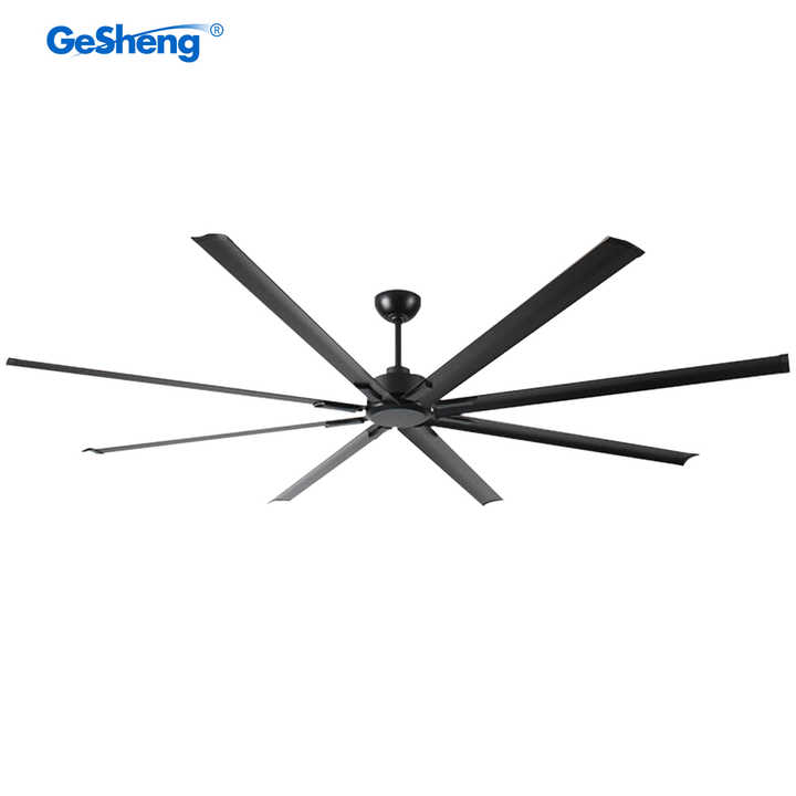 8-blade DC Motor Ceiling Fan - 72/84 Inch Reversible ABS Blades