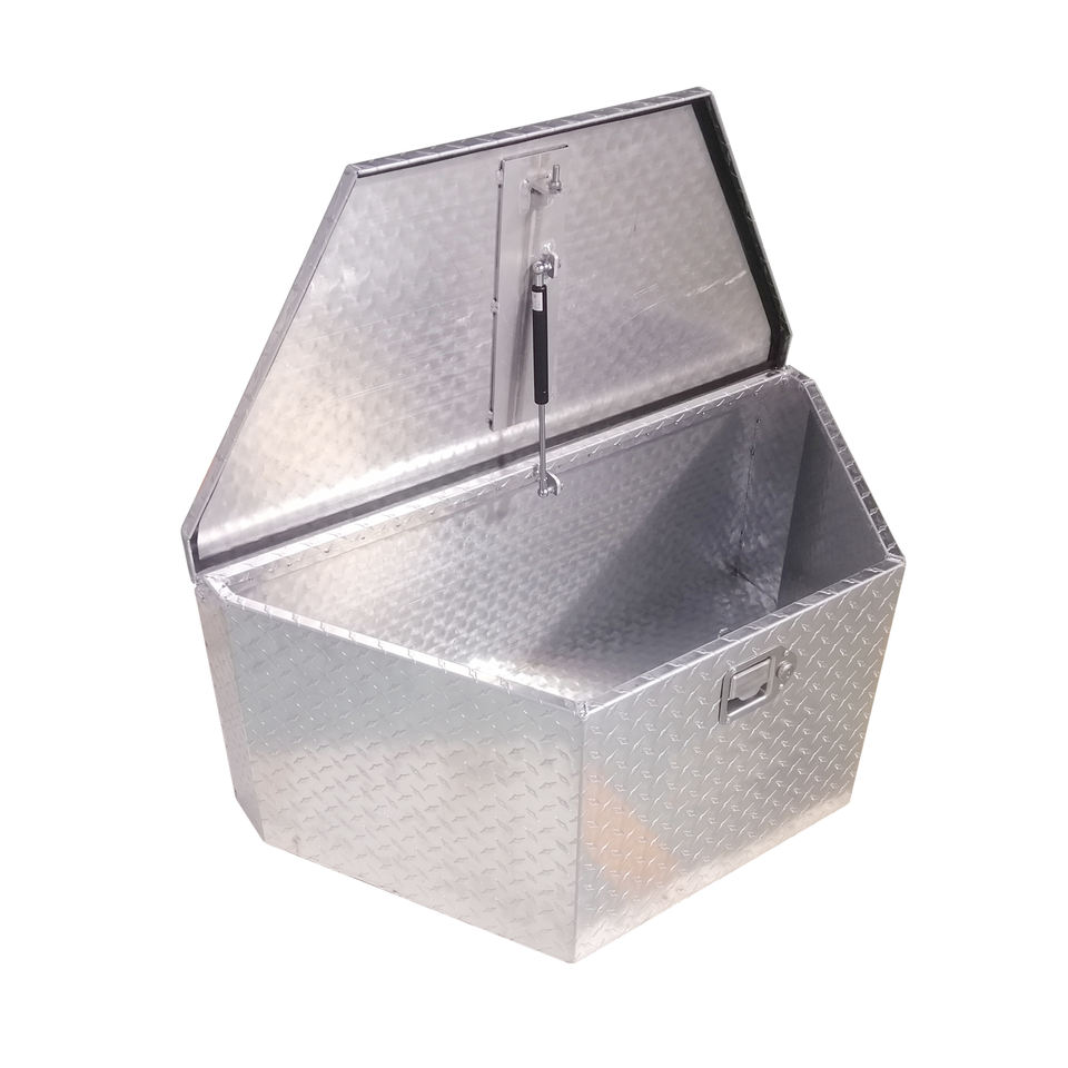 Water Proof Aluminium Drawbar Tool Storage Box for Trailers - Durable ...