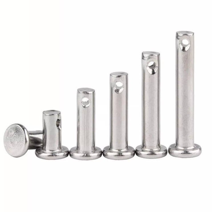 Stainless Steel Pivot Pin - M8 M10 CNC Machined Metal