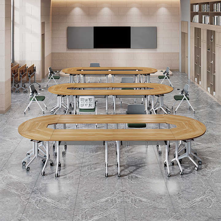 Foshan Office Furniture Conference Table Desk Meeting Room Folding ...