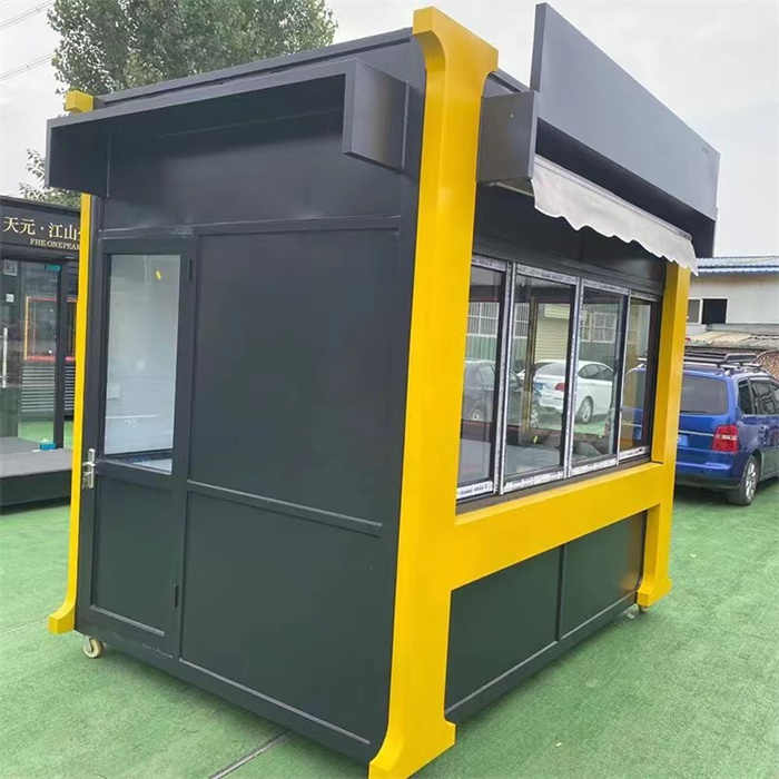 Portable Mobile Canteen - Demountable Fiberglass Kiosk