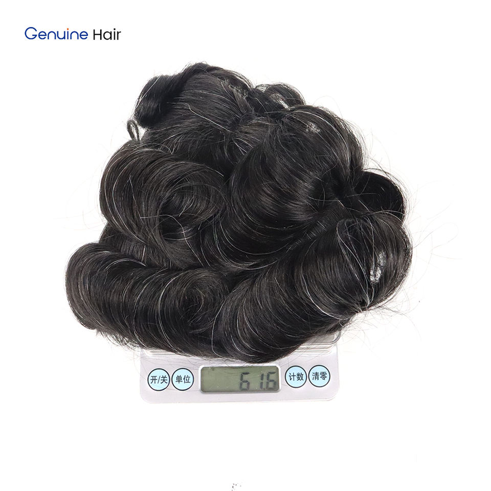 Arabia Hot Sale Mens Toupee 140% Density 0.06mm PU Base Thick Hairline ...
