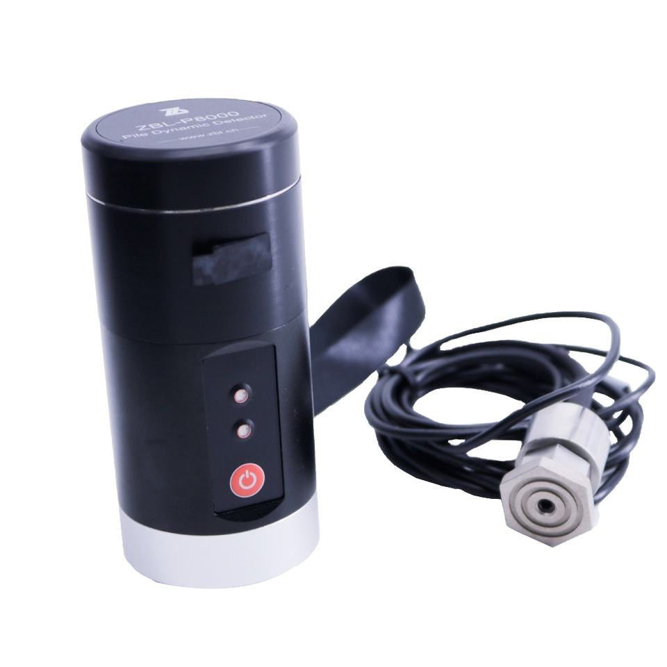 ZBL-P8000 Pile Integrity Test Instrument Sensor Dynamic Foundation Pile ...