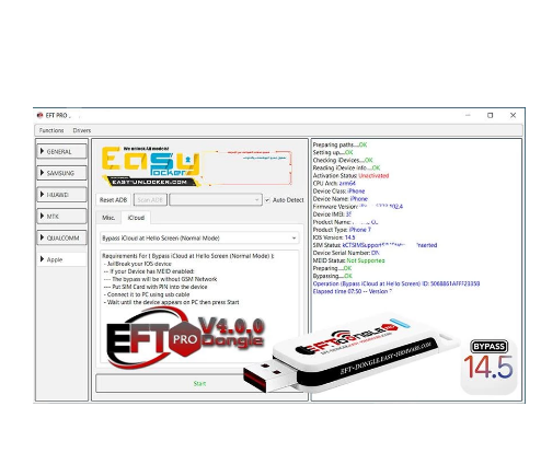 2022 Original EFT Pro Dongle Easy Firmware Team Dongle EFT Pro Dongle tools