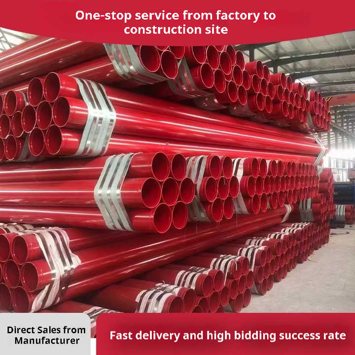 For UL Approved Fire Protection System ASTM A796 ERW Pipes for ...