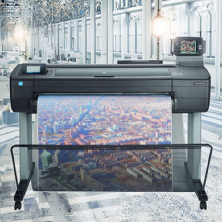 Multifunctional Digital Large Format CAD Printer Print-Scan-Copy H P ...