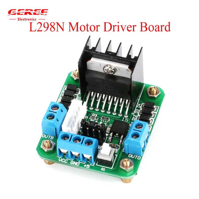 L298N DC Motor Driver Module Stepper Motor Drive Board For Robot/Smart ...
