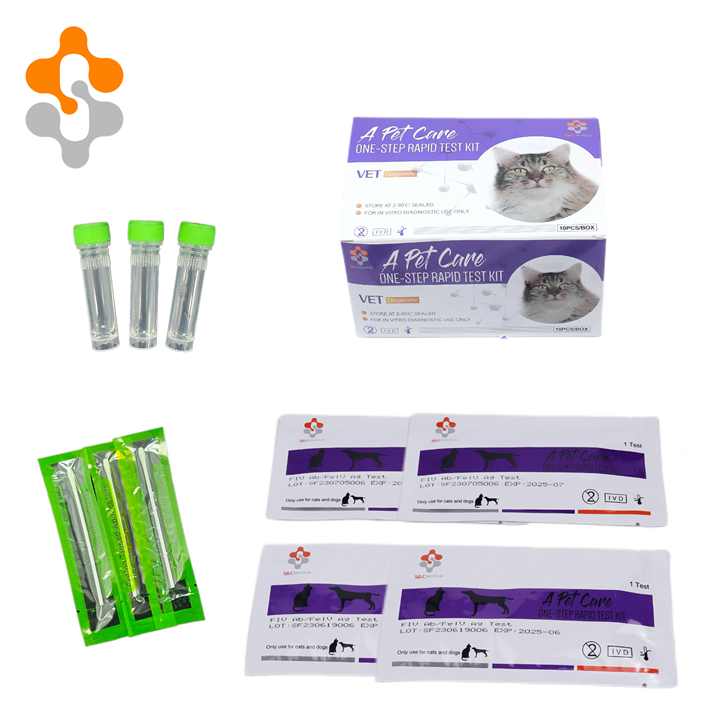 GIA for Cat High Sensitivity Home Use Fecal Tests Veterinary Kit Dog ...
