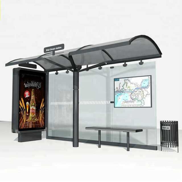 Solar Powered Bus Shelters - Efficient and Sustainable