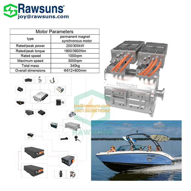 Rawsuns 400kw AC Motor - Efficient Power for 18T Trucks