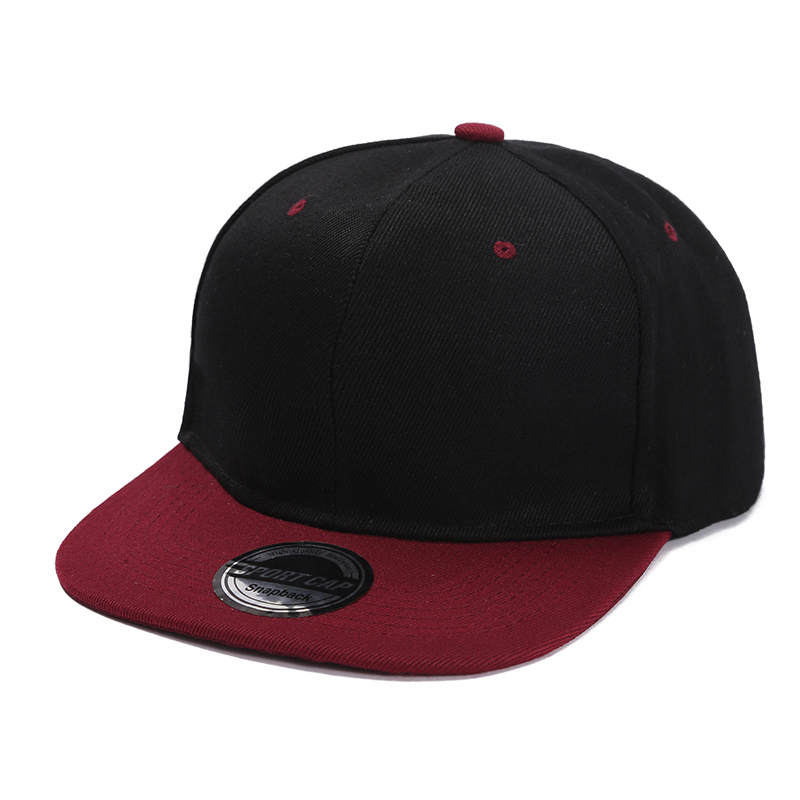 Custom Logo Embroidery Flat Brim Snapback Caps for Men - Stylish 6 ...