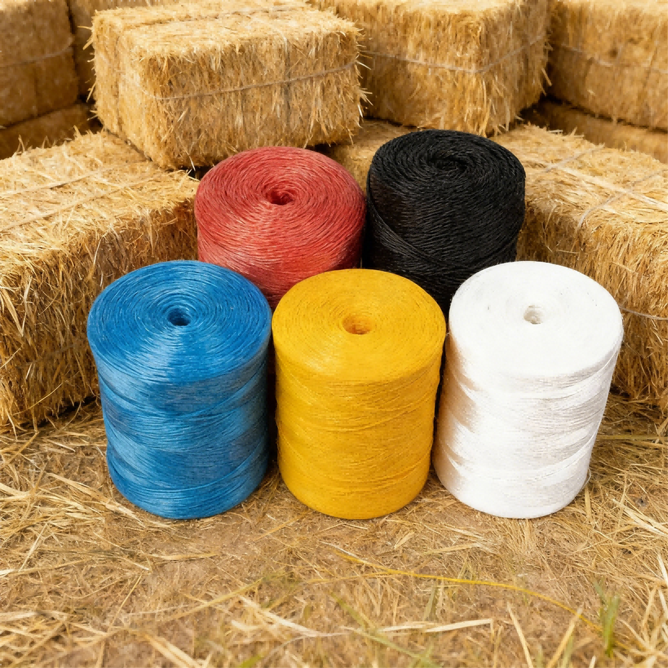 Hot Selling Plastic Polypropylene pp Baler Twine Rope Agriculture Twine ...