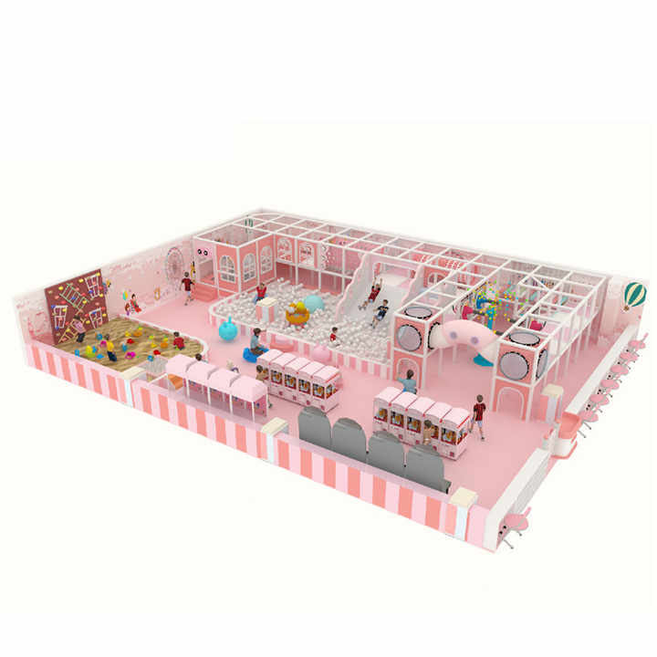 Customized Castle Playground - Soft Play Indoor Ball Pit