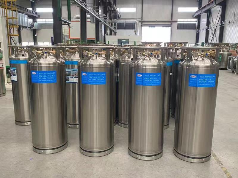 195L 1.4MPa Mobile Dewar Bottle Cryogenic Liquid Nitrogen Gas Dewar Cylinder Price Manufacturers ...
