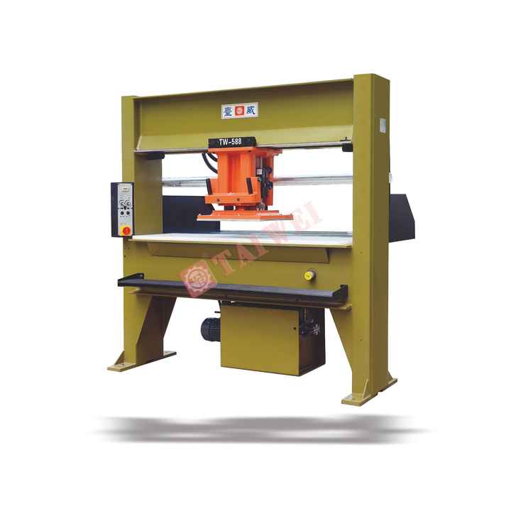 Hydraulic press machine 30 ton cutting traveling head leather manual ...