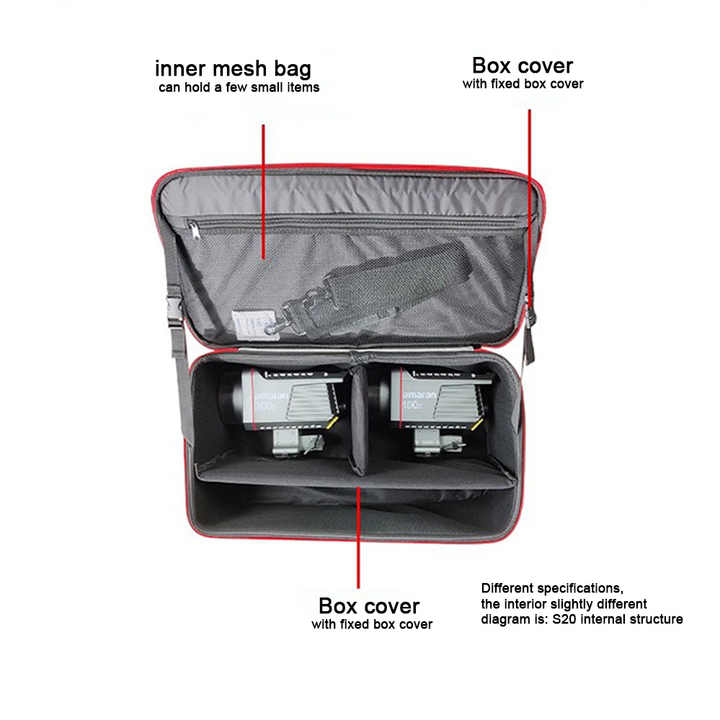Multifunctional Photography Light Travel Bag for DSLR & OEM
