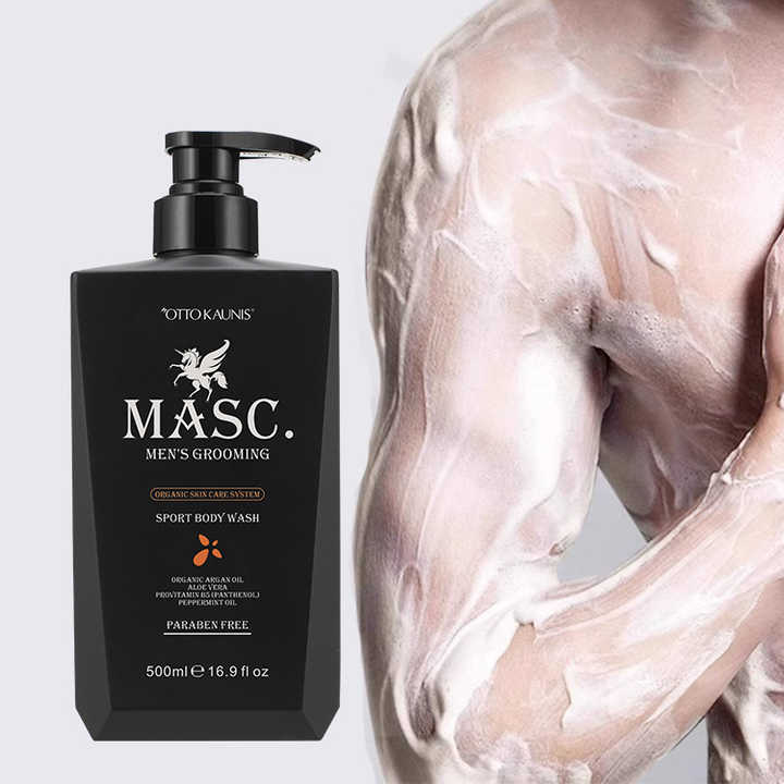 Natural Skin Cleaning Sport Body Wash Peppermint Removes Sweat and Odor ...