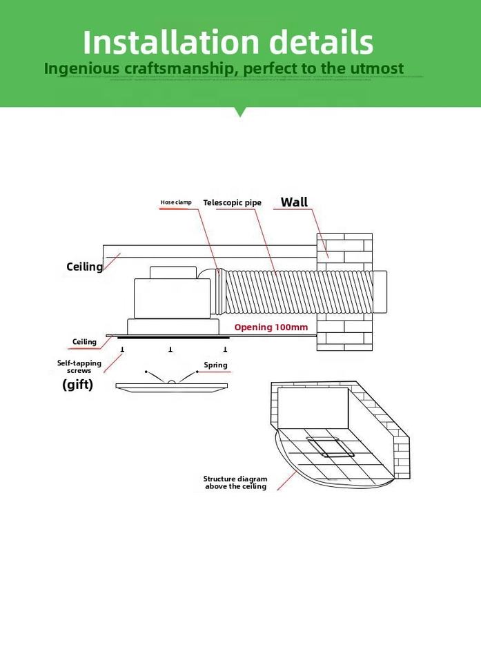 Electric ABS Integrated Ceiling & Roof-Mounted Exhaust Fan Ventilation ...