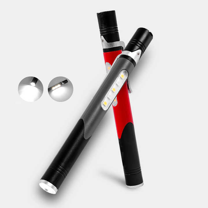 Portable Mini Tactical Led Pen Light Work Medical Repair Flashlight ...