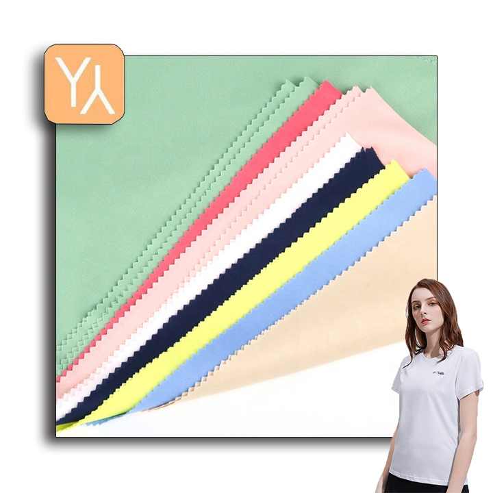 Hot Sell Dry Fit Fabric - 4 Way Stretch Interlock Polyester