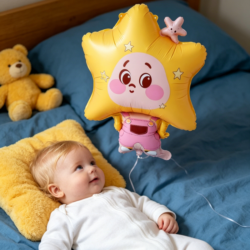 Bestseller Cartoon Star Baby Foil Balloon for Kids Birthday Decor ...