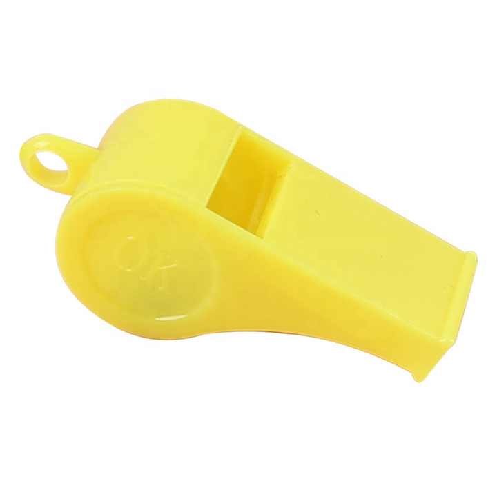 Custom Logo multi-colors sports cheer referee whistles with lanyard ...