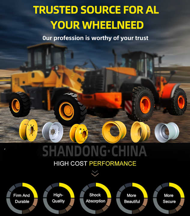 Manufacturer Steel Wheel Rims Loader Wheel Rim Hub for 11LBx16| Alibaba.com