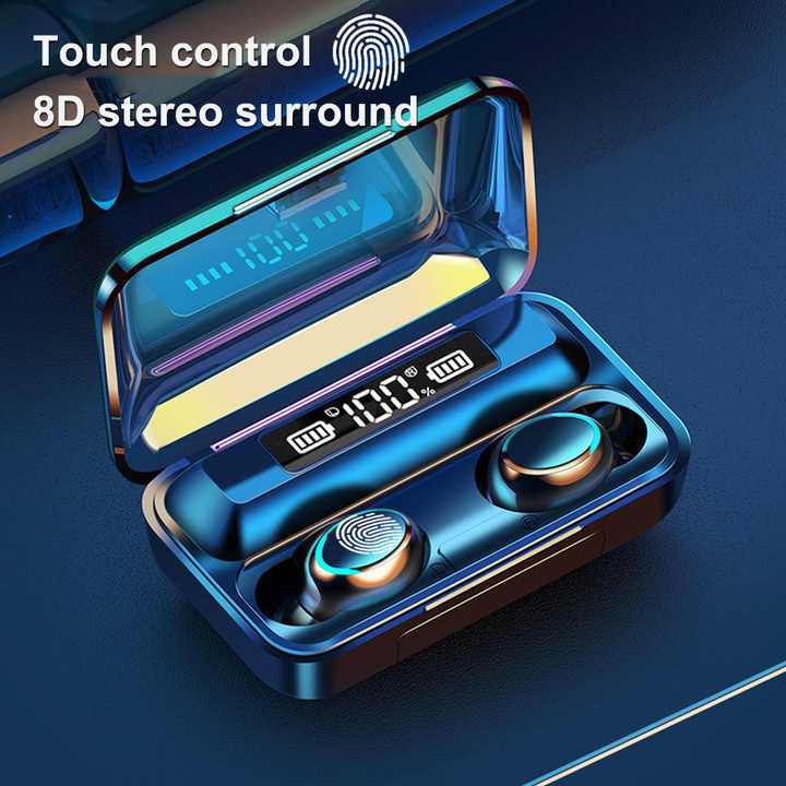 Wireless Headphone TWS 5.0 Earphones - Sports Waterproof