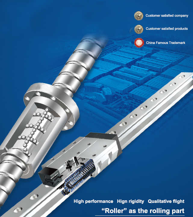 Large Heavy-duty Ball Screw for CNC Lathe Bridge Gantry Machining ...