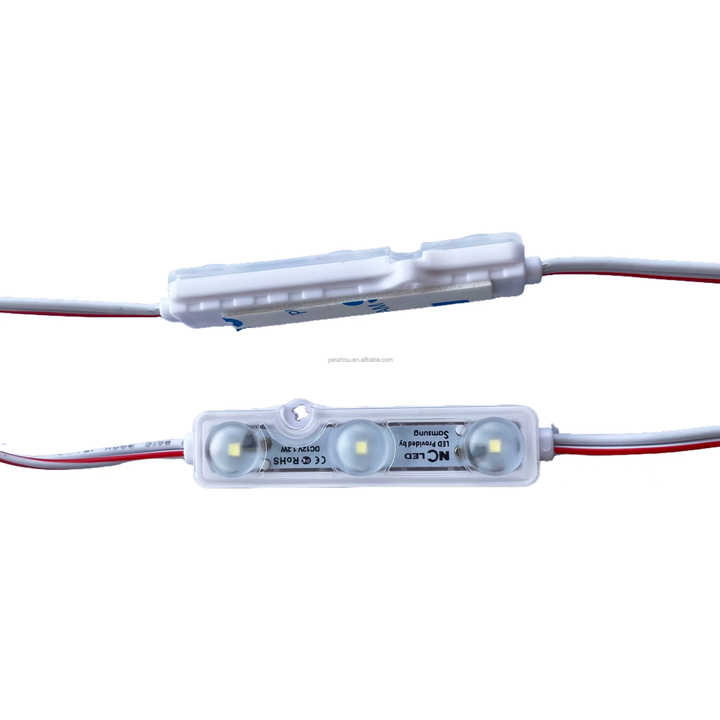 Factory High Bright DC12V 1.2W 6717 Injection Modules Waterproof 3 LEDS ...