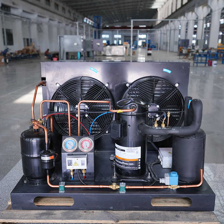 Blast Freezer Air Cooled 3HP Condensing Unit Cold Room Refrigeration Compressor Evaporator ...