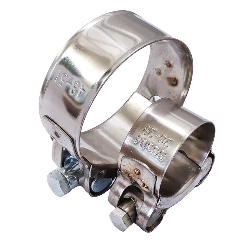 TJKS Heavy Duty SS304 Stainless Steel Strong Throat Clamps