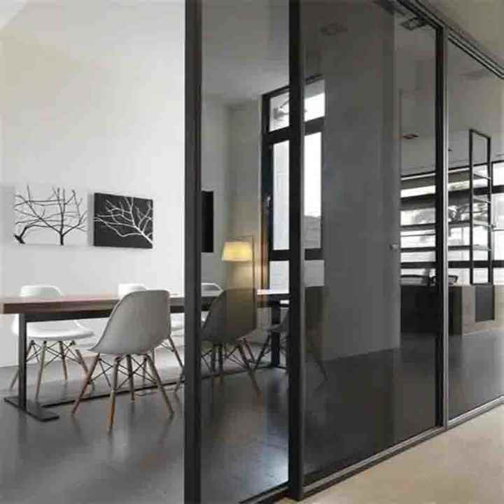 ZEYI Smooth Sliding Door System Aluminum Frame Sliding Door Multi-Lock ...