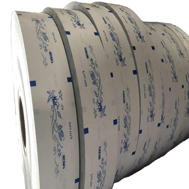 55 GSM 60GSM 80GSM White PE Paper Roll for Sugar Sick Salt and Pepper ...