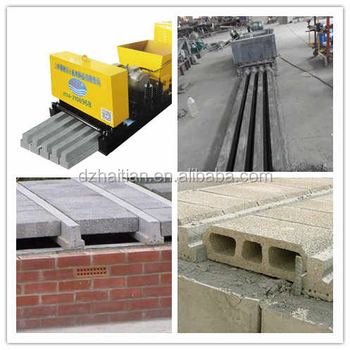 Precast Concrete T Shape Lintel Forming Machine - T Beam