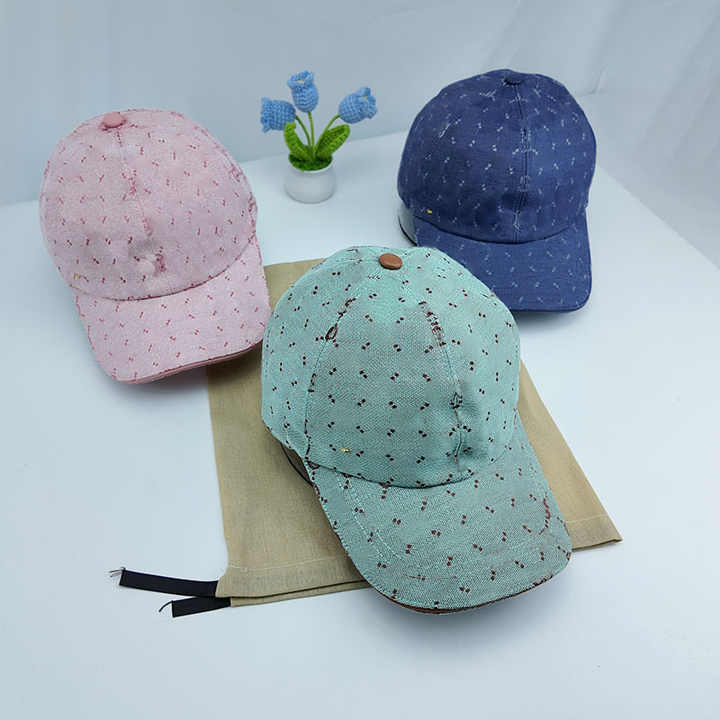 High-quality Designer Luxury Baseball Caps Cotton Embroidered Letter ...