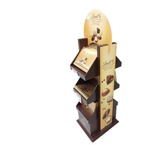 Buy Freestanding cardboard chocolate pallet display with Custom Designs ...