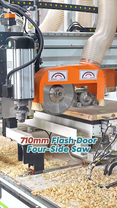 Flush Door Maker Automatic Flush Door Production Line for Plywood and ...
