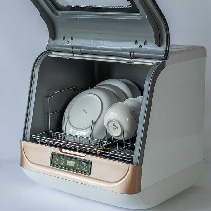 DWS-T05 Portable Countertop Dishwasher - Compact Mini Dish Washer with ...