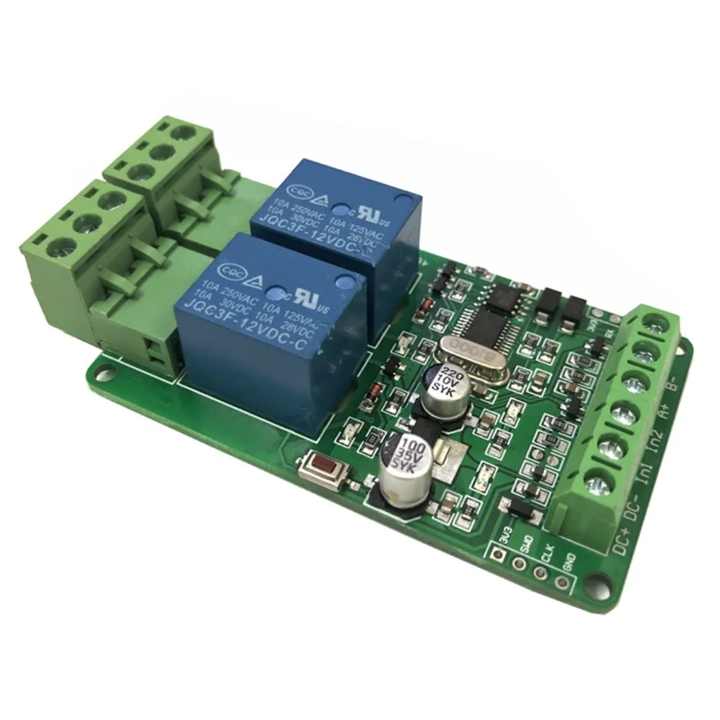 Modbus-rtu 2 Channel Optocoupler Isolation 12v Relay Module Switch ...