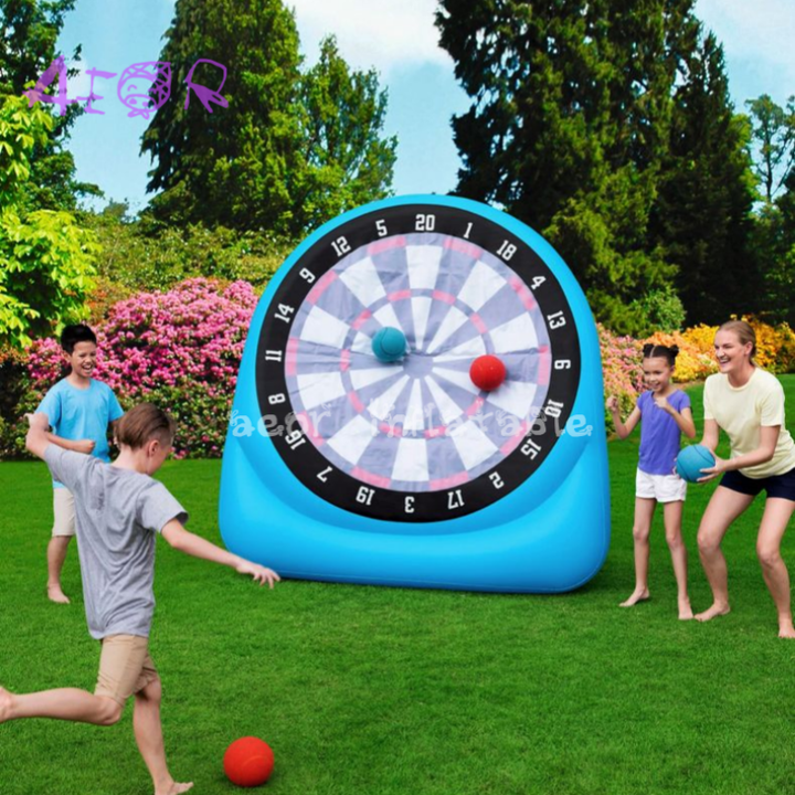 Portable Inflatable Soccer Target Football Shoot Inflatable Dartboard ...