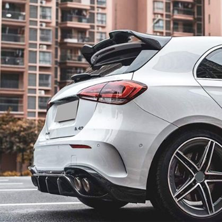 Suitable for 20-23 Mercedes-Benz A-CLASS AMG A45 Dry Carbon Fiber Body ...