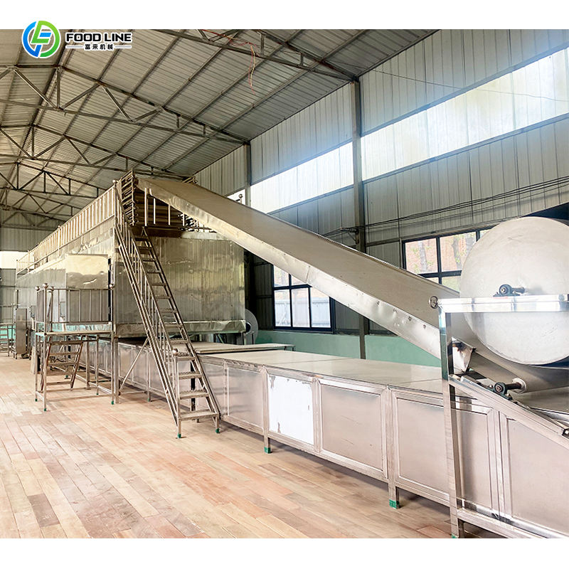 Effortless Cleaning Steam Cassava Drying Machine Smart Control Cassava ...