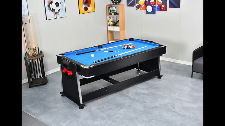 Multi Functional Snooker Billiard 4 in 1 Pool Table