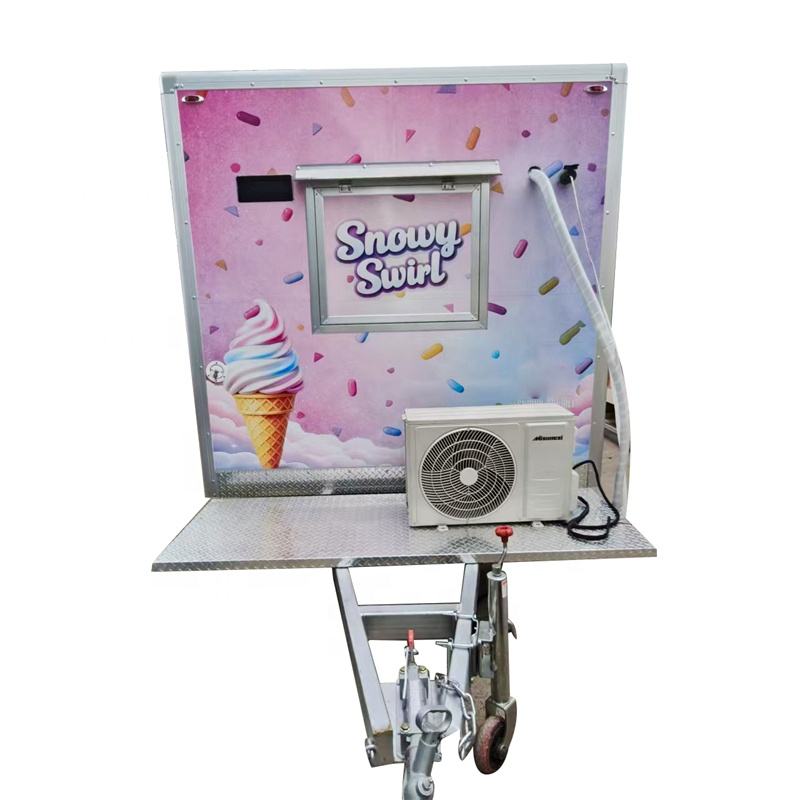 Customized Mobile bar Trailer Mobile Hamburger Hot Dog Fast Food ...