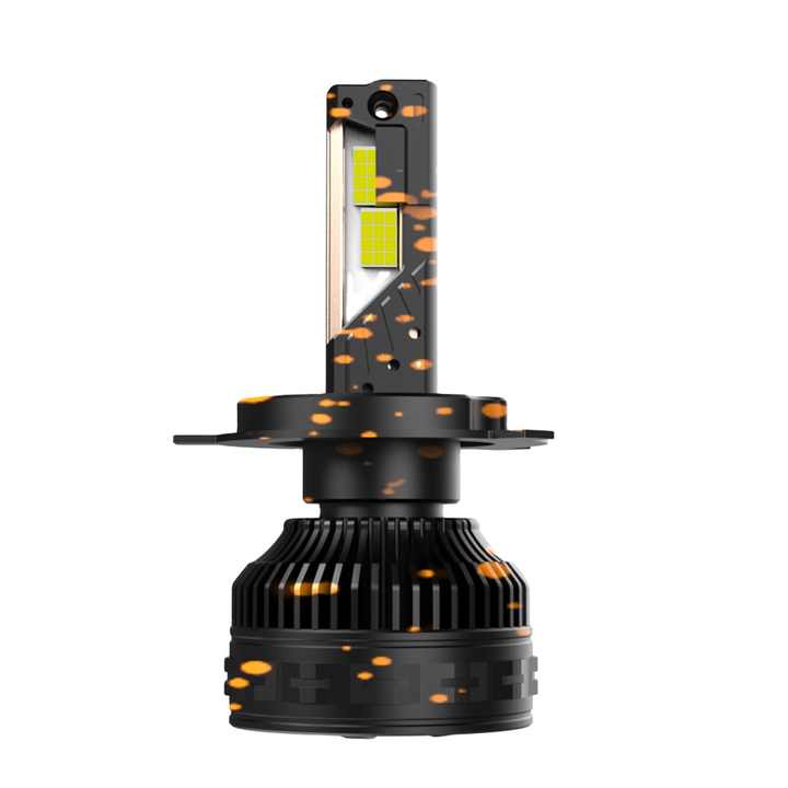 New Headlight 2024 T8 H4 Four Copper Tube H7 H11 super bright IP68 9005 ...